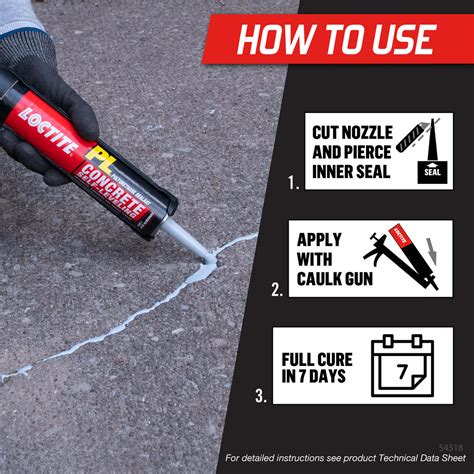 Loctite Pl Concrete Self Leveling Polyurethane Sealant