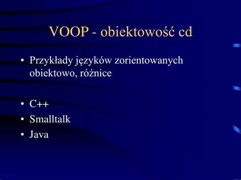 Ppt Visual Object Oriented Programming Powerpoint Presentation Free