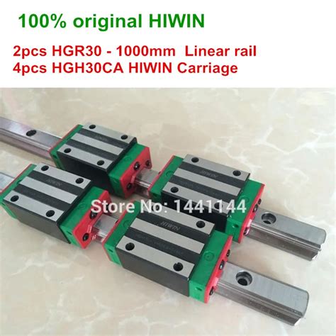 HGR30 HIWIN Linear Rail 2pcs 100 Original HIWIN Rail HGR30 1000mm Linear Rail 4pcs HGH30CA