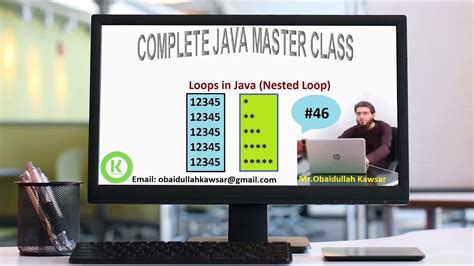 Session46 Loops Java Nested Loop Pashto Youtube
