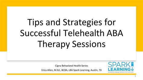 Pdf Tips And Strategies For Successful Telehealth Aba Therapy