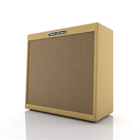 Fender Bassman Amp 3d Model By Renderblade