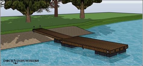 Docks Kit 4x16 Semi Floating And 8x16 Floating Heavy Duty Docks Dock Industries