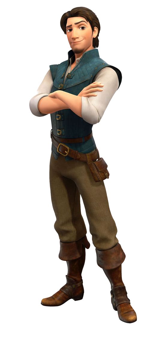 Flynn Rider Animated Male Explorer In Fantasy Attire Png Png All