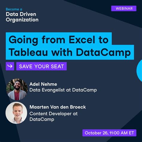 Datacamp On Linkedin Going From Excel To Tableau With Datacamp