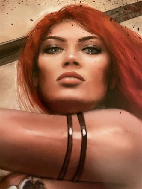 Red Sonja The Invincible Nathan Szerdy Exclusive Virgin Cover Coa Ltd Nm Comic Books