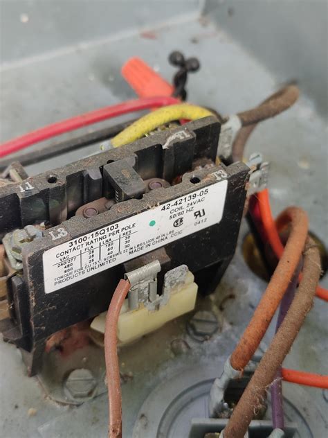 Can You Recommend A Replacement For This Ac Unit Contactor Rhvacadvice