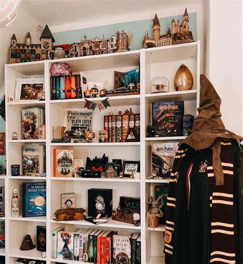 Harry Potter Shelf Harry Potter Room Decor Harry Potter Display