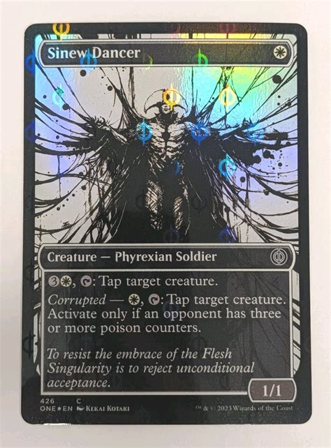 Sinew Dancer Showcase Step And Compleat Foil Phyrexia All Will Be