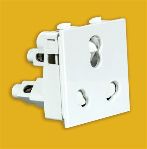 Brass 6 16a Multi Socket With Shutter White At Best Price In Vasai Id 2856002135830