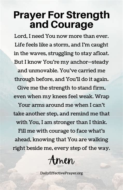 11 Powerful Prayers For Strength And Courage In Difficult Times