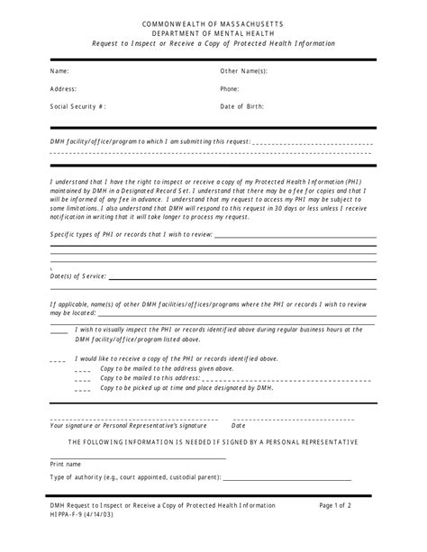 Form Hippa F 9 Fill Out Sign Online And Download Printable Pdf