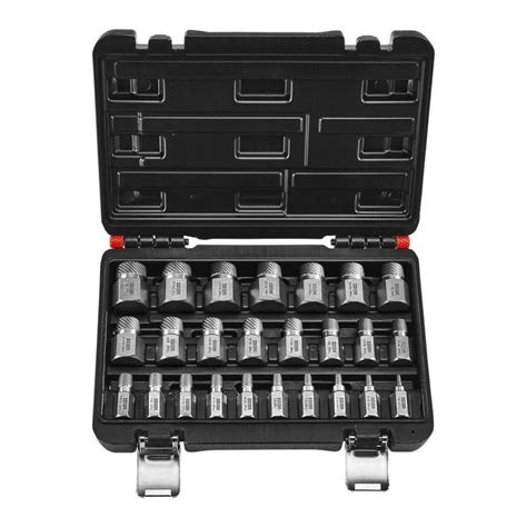 Multi Spline Screw Extractor Set 25 Piece Luxury Designer Fashion For Men And Women Kindeful