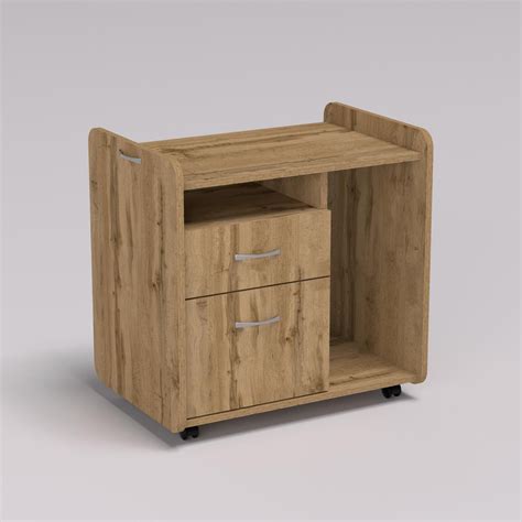 ᐉ Тумба офісна Континент ТМО 2 650х450х612 мм Дуб Тахо 23103 • Краща ціна в Києві Україні