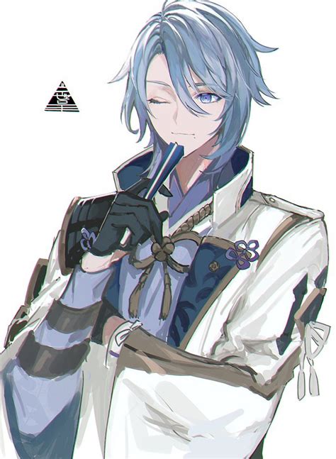 Kamisato Ayato Genshin Impact Drawn By Ueauwa Danbooru