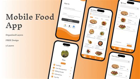 Mobile Food App Figma