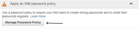 Apply An Iam Password Policy On Aws Taswar Bhatti