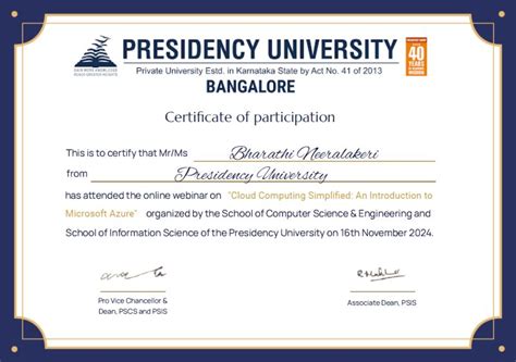 Honored To Have Participated In The Online Webinar Cloud Computing Simplified An Introduction