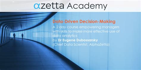 Data Driven Decision Making Alphazetta