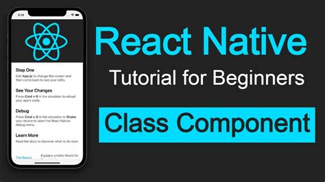 React Native Tutorial Class Component YouTube