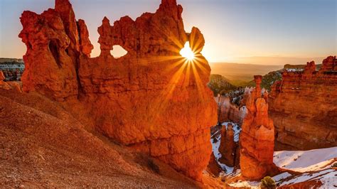 Outdoors Sun Sky Sunset Landscape Rock Formation Utah Sandstone