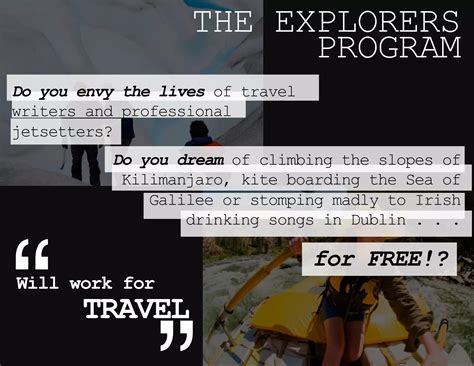 Explorers Program Pdf Outdoor Attractions Attractions