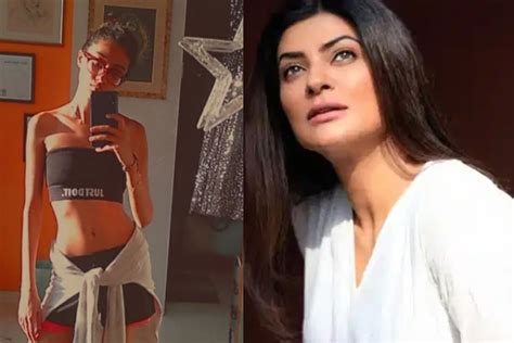 सुष्मिता सेन की बेटी रेने ने फ्लांट की टोंड बॉडी फिटनेस के मामले में