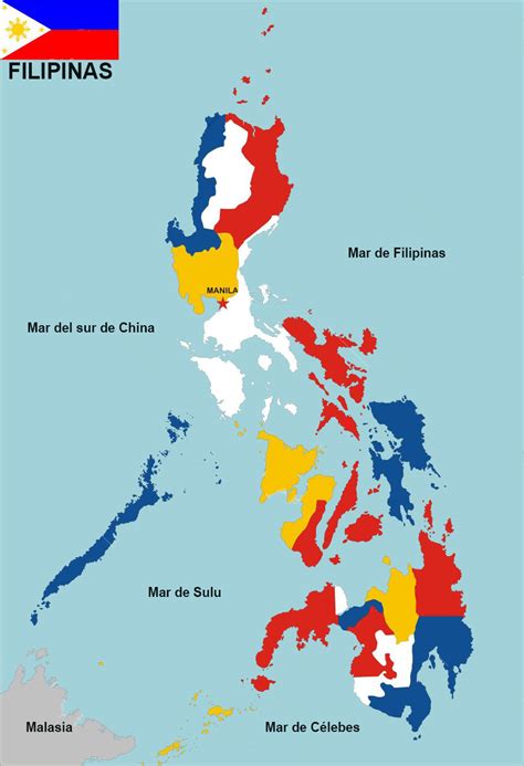 Mapas De Filipinas En Política Geografía Y Mucho De Su Cartografía