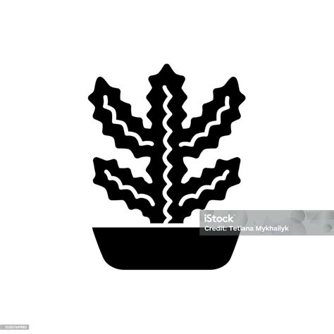 벡터 일러스트 촛대 선인장의 냄비에 사막 다 육 식물의 평면 아이콘입니다 흰색 바탕에 고립 된 개체입니다 가정 장식 요소입니다 0명에 대한 스톡 벡터 아트 및 기타 이미지