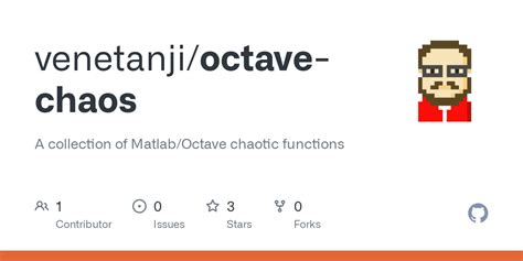 Github Venetanjioctave Chaos A Collection Of Matlaboctave Chaotic