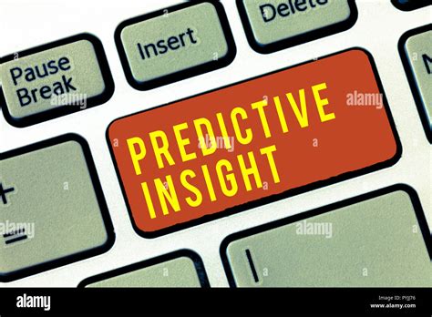 Handwriting Text Predictive Insight Concept Meaning Proactive Fault Management System An Early