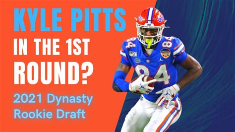 Draft Kyle Pitts In The First Round Of Dynasty Drafts Fantasy