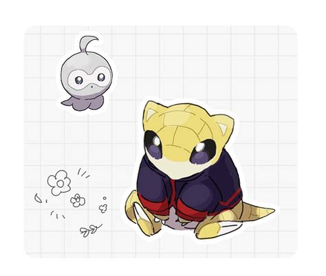 Sandshrew Castform And Castform Pokemon Drawn By Eneko