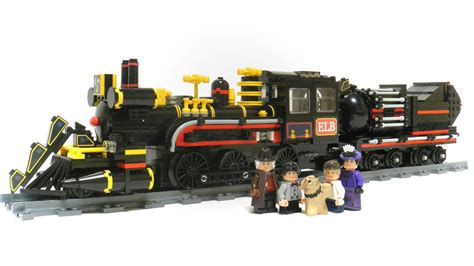 Back To The Future Train Model In Lego