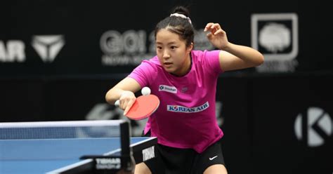 ‘탁구 요정의 부활신유빈 국제대회 첫 2관왕 포토뉴스