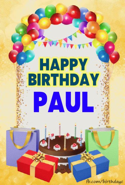 Paul Happy Birthday
