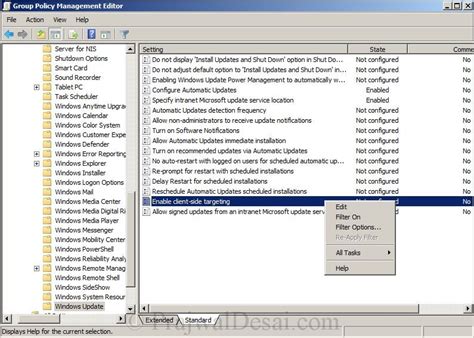 How To Configure Client Side Targeting In Wsus Prajwal Desai