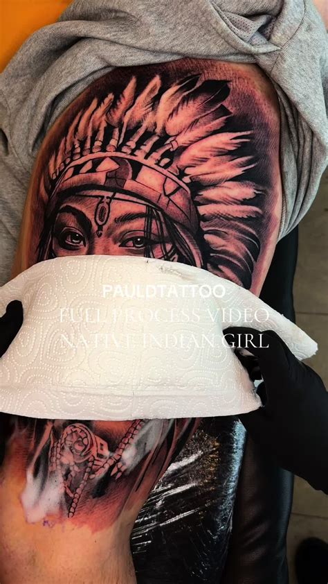 Indian Woman Tattoos