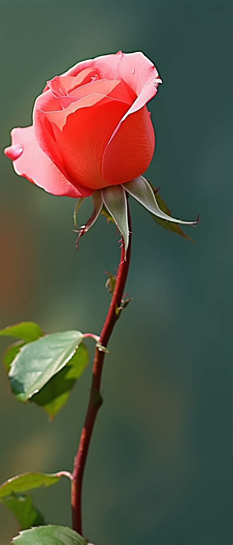 분홍색 배경에 빨간 장미 서 배경 화면 및 일러스트 무료 다운로드 Pngtree