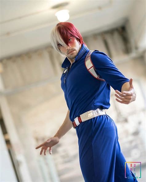 Mha Shoto Todoroki Cosplay Costume Uniform
