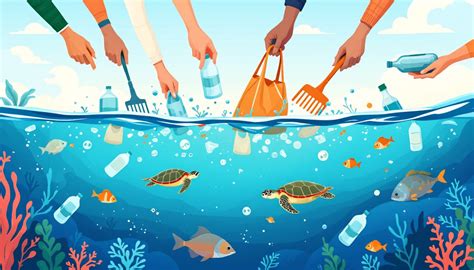 Free Cleaning Ocean Together Image Ocean Conservation Cleanup