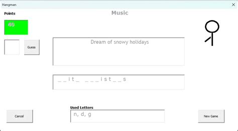 Hangman Game In Excel Excel Vba Computergaga