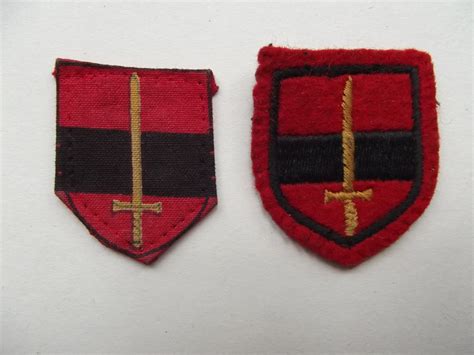 Territorial Army Formation Patches Dbg Militaria