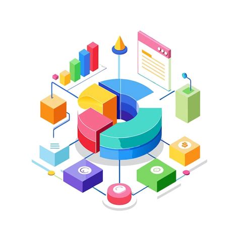 Premium Vector Infographic Chart Concept Illustration