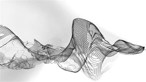 추상 파 구조 과학적 배경의 3d 그림 0명에 대한 스톡 벡터 아트 및 기타 이미지 0명 격자 파이 곡선 Istock