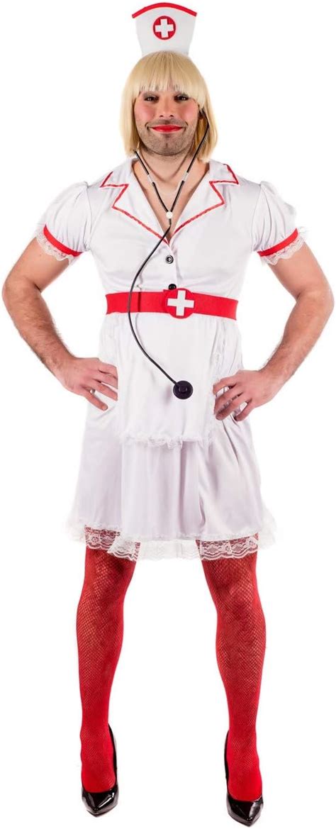Fun Shack Adult Stag Fancy Dress Naughty Nurse Costume M Bigamart