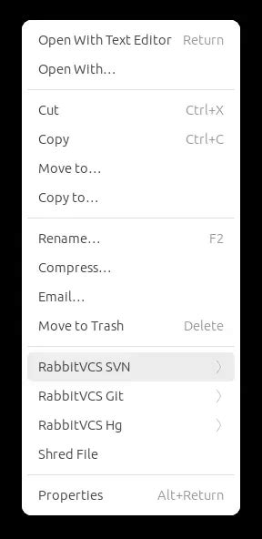 Rabbitvcs 019 Adds Back Nautilus Gtk4 Support How To Install