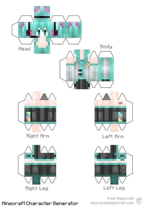 Boneco Cadres De Minecraft Paper Craft Minecraft Para Imprimir