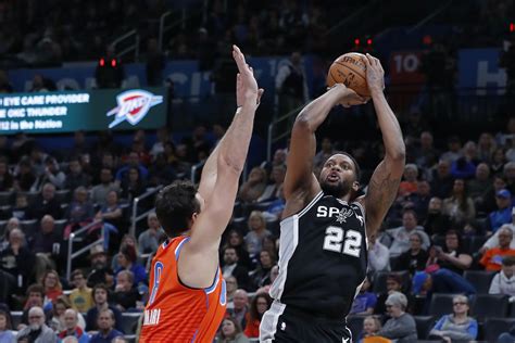 San Antonio Vs Oklahoma City Final Score Spurs Get Blown Out In