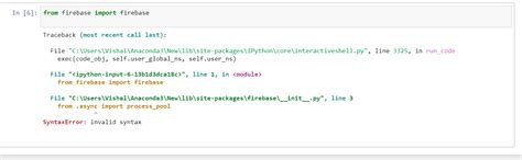 Error After Installation · Issue 463 · Firebasefirebase Admin Python · Github